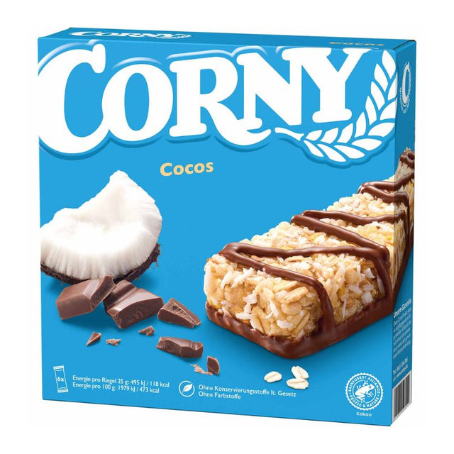 Corny Snack Bar Coconut – Chocolate & More Delights