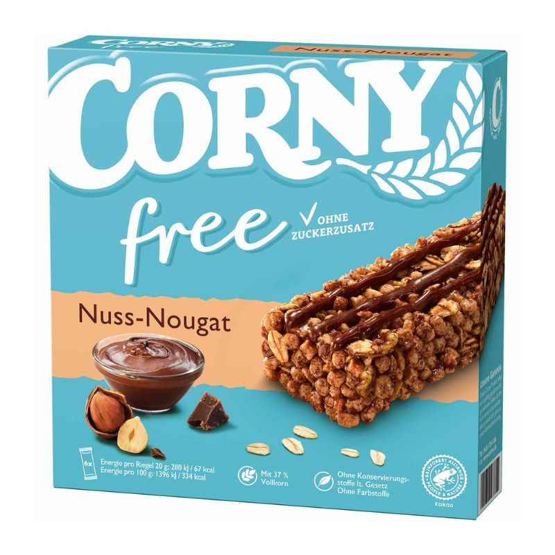 Corny Snack Bar Nougat Sugar Free – Chocolate & More Delights