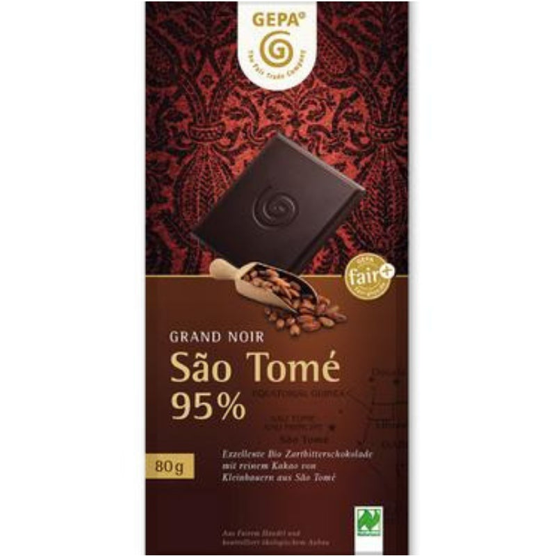 Fair Trade Dark Chocolate 95% – Chocolate & More Delights