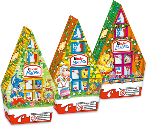 Kinder Mini Mix Easter Cottage – Chocolate & More Delights